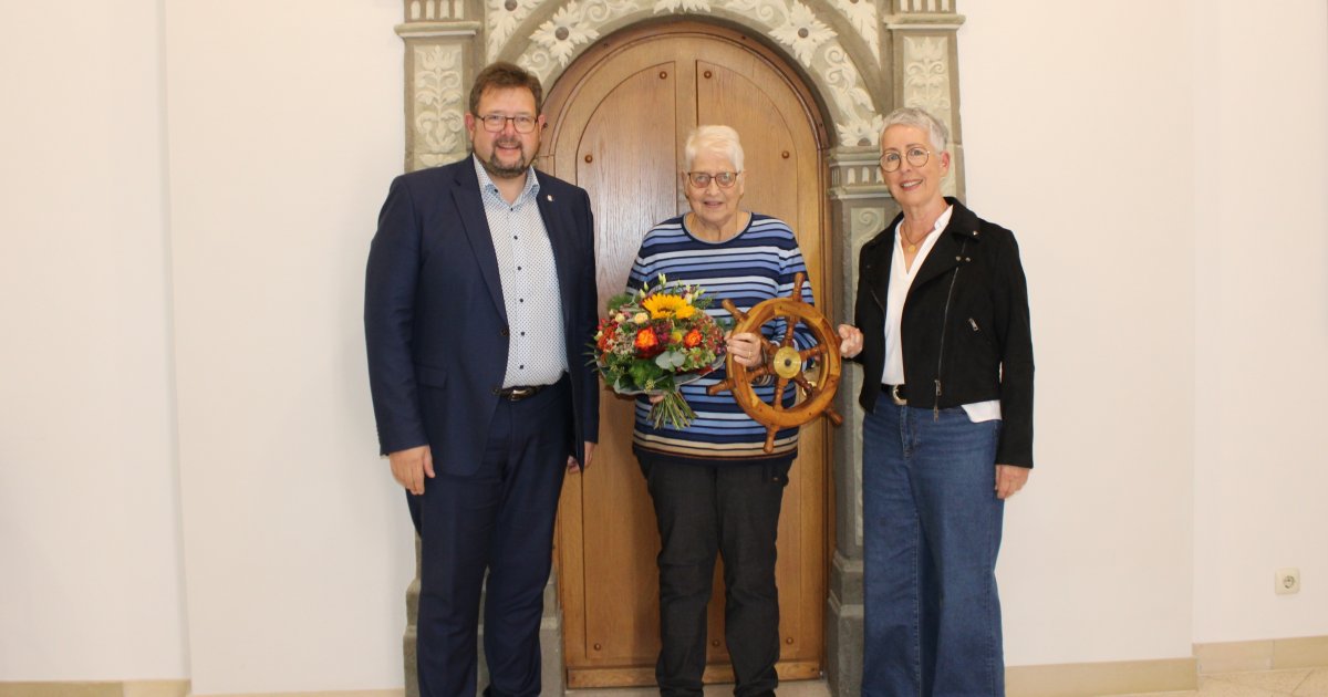 Marlies Raberg übergibt ihr Amt als Seniorenbeauftragte an Annette Molz ...