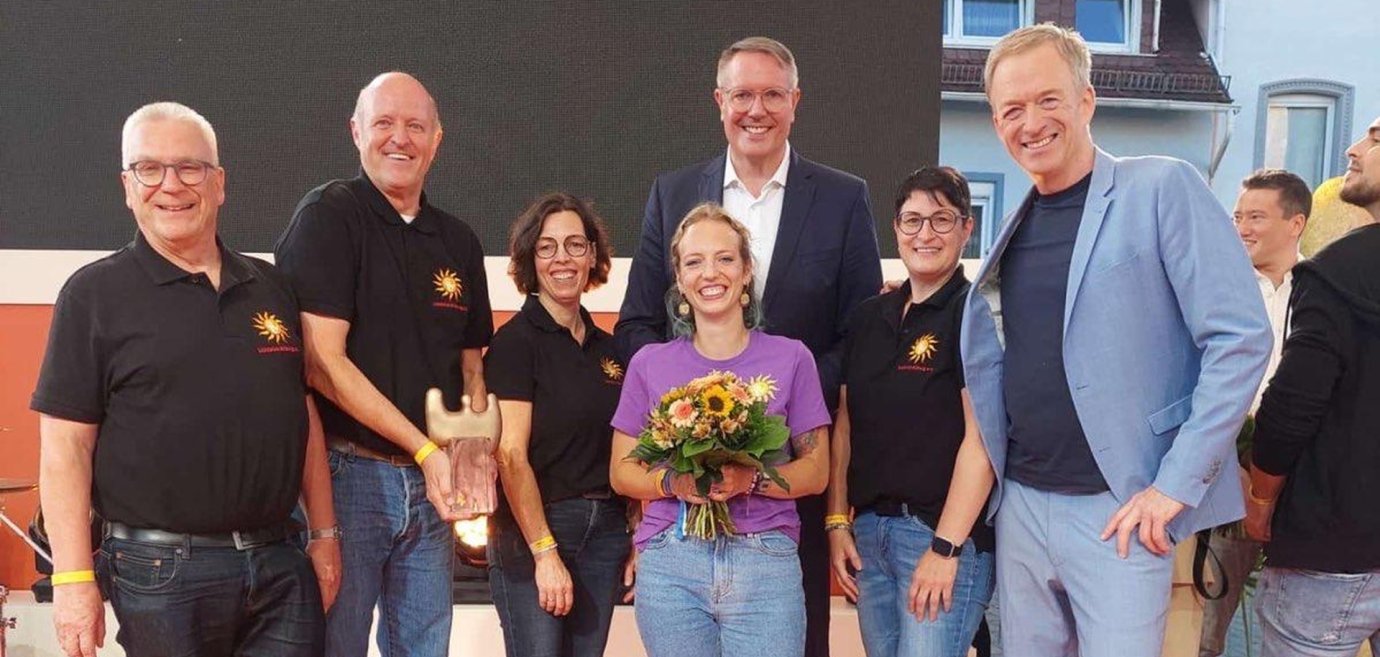Eva Jammermann aus Bitburg gewinnt den Publikumspreis „Ehrensache“ des ...
